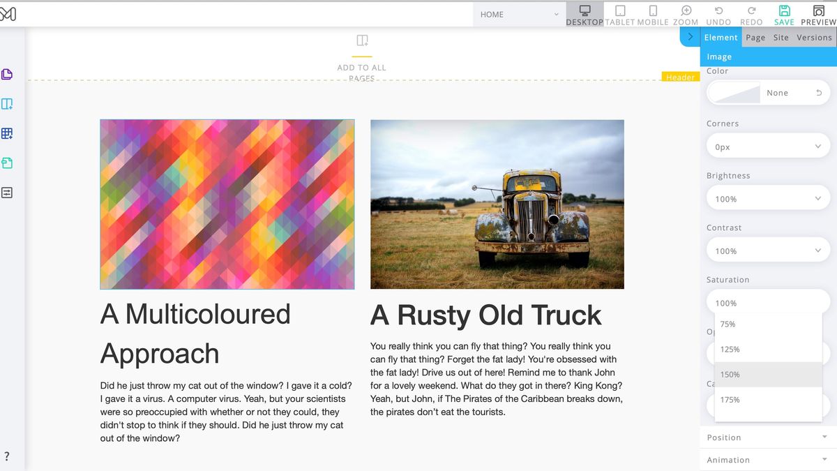 Moonfruit website builder | TechRadar