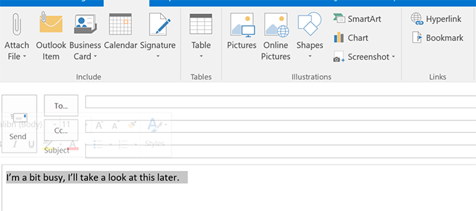 How to Set Up Canned Replies Using Quick Parts in Outlook | Laptop Mag