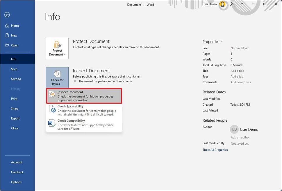 How to remove personal information from files on Windows 11 | Windows ...