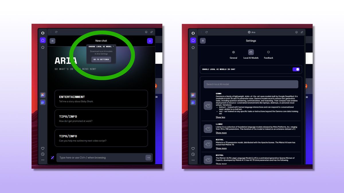 And just like that, Opera One became the best web browser for AI ...