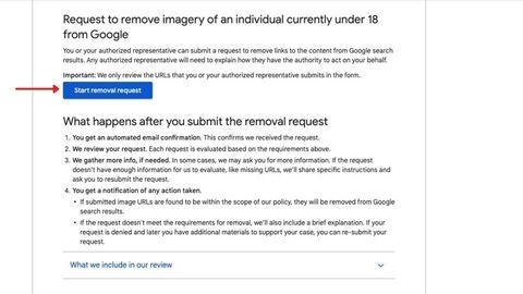 How to remove images of yourself from Google search results | Android ...