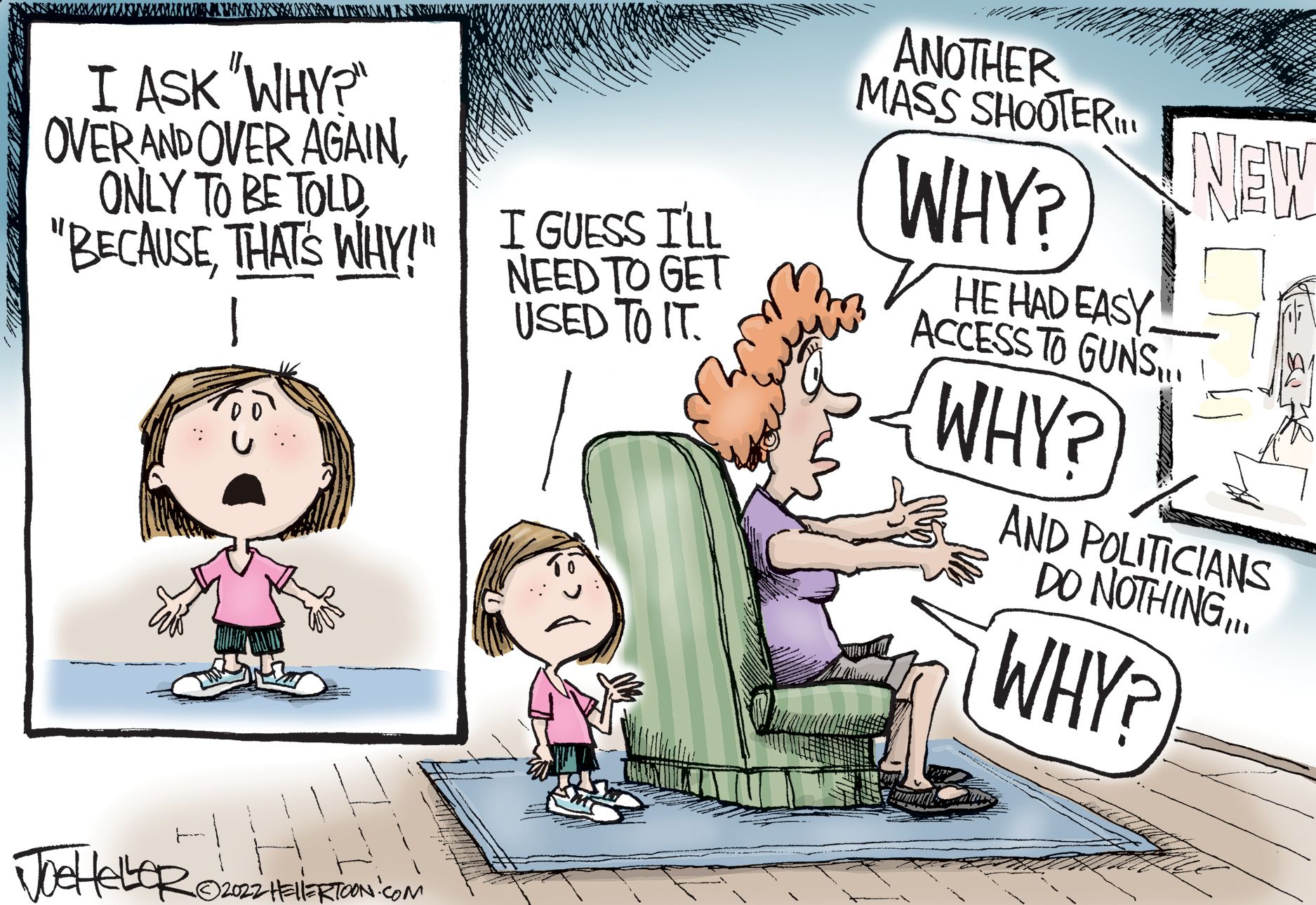 7 scathing cartoons about political gun control inaction | The Week
