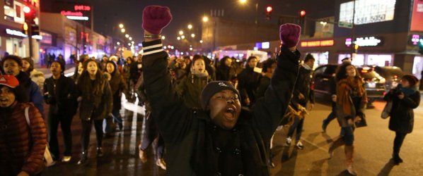 Protests in Chicago after release of video showing officer-involved ...