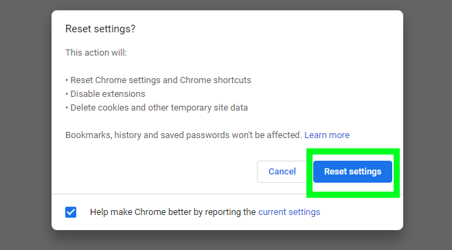How to Reset Google Chrome | Tom's Guide