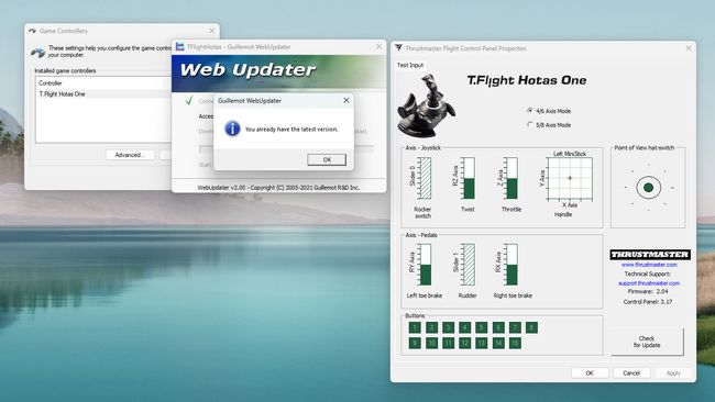 Thrustmaster T.Flight Hotas One Microsoft Flight Simulator Edition ...