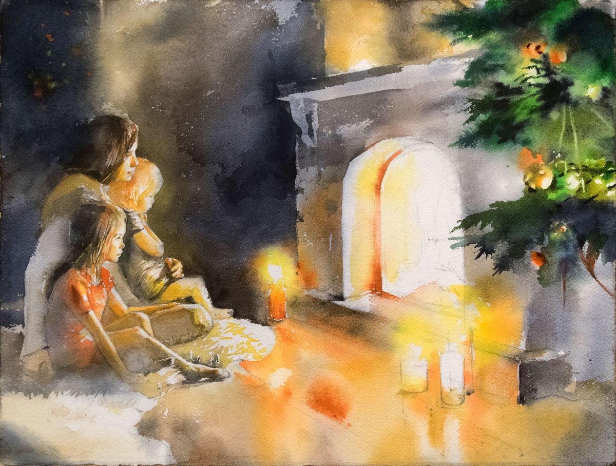 Create stunning watercolour fire effects | Creative Bloq