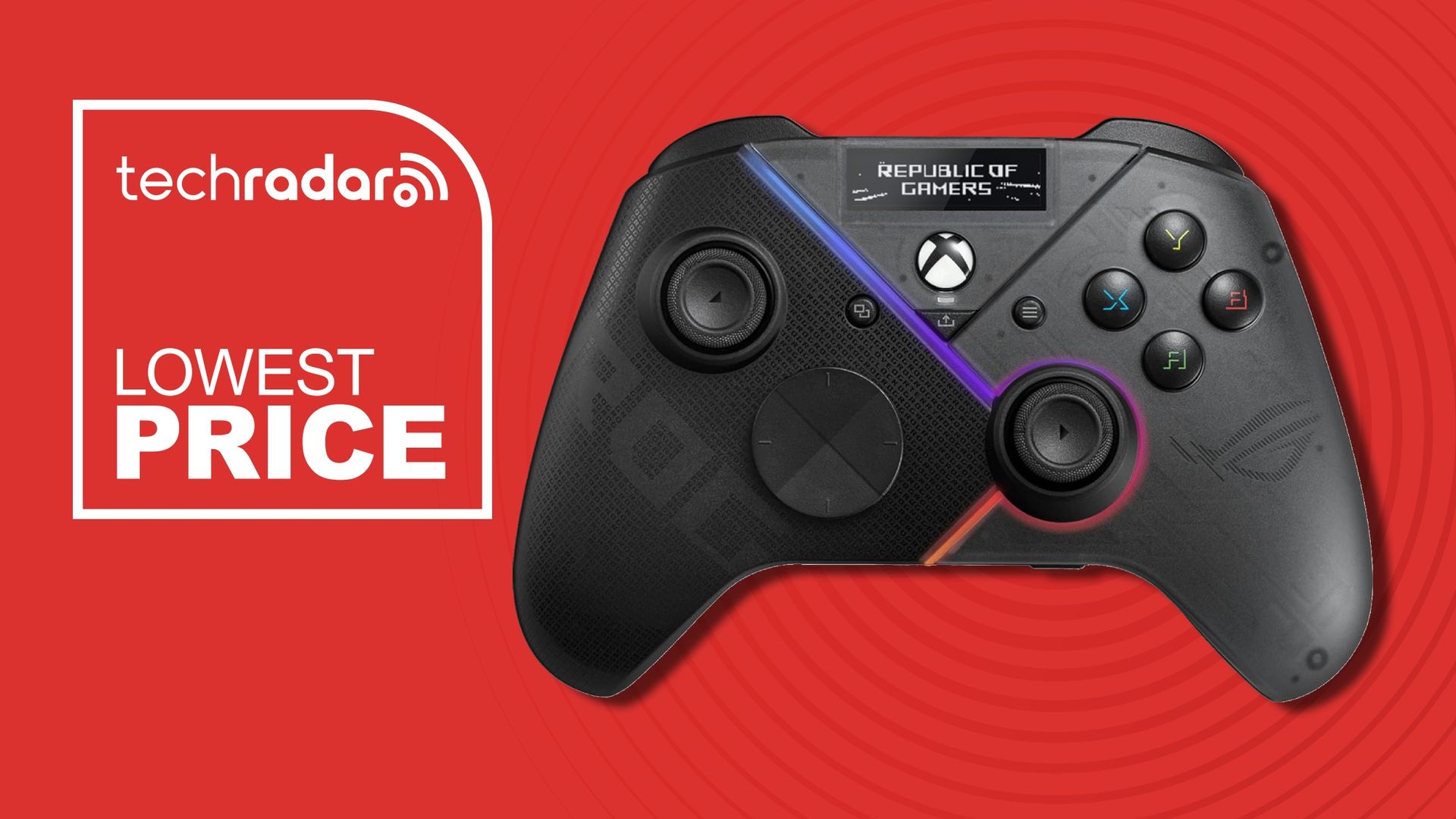 This Asus controller comes with a screen, and right now it's cheaper ...