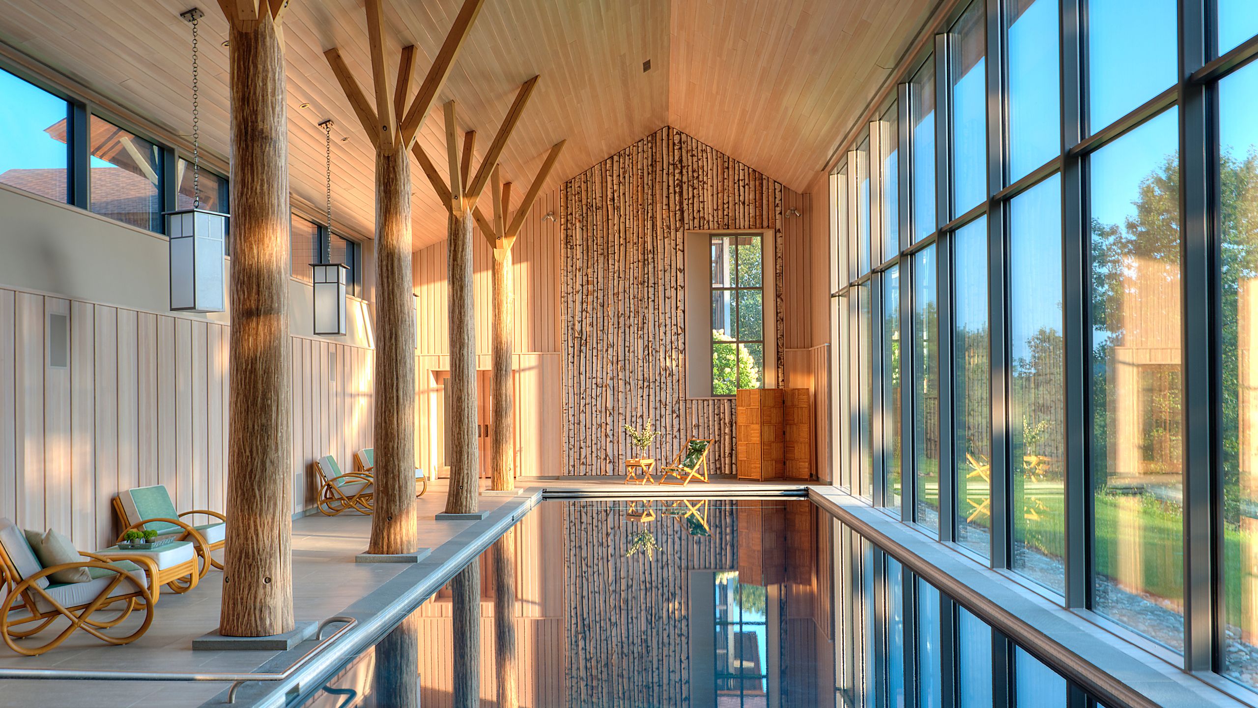 This pool house has an interior design like no other | Livingetc