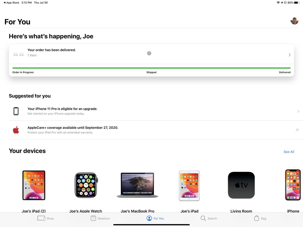 Apple Store app update adds 'For You' tab and iPhone recommendations ...