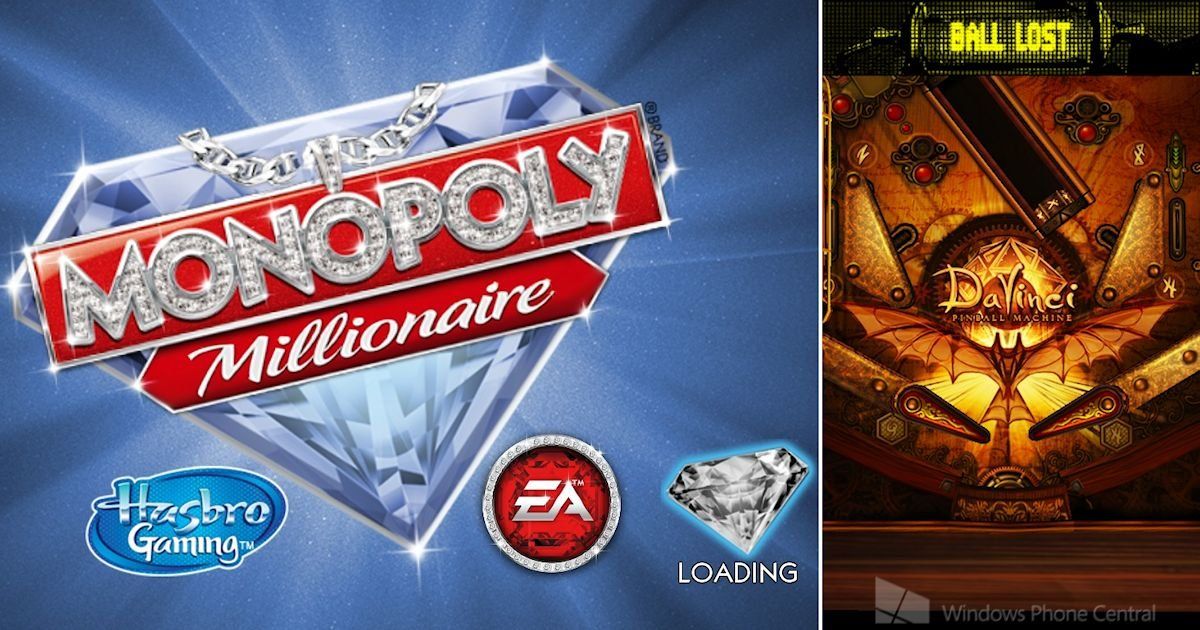 Nokia rolls Monopoly Millionaire and DaVinci Pinball onto Xbox Windows ...