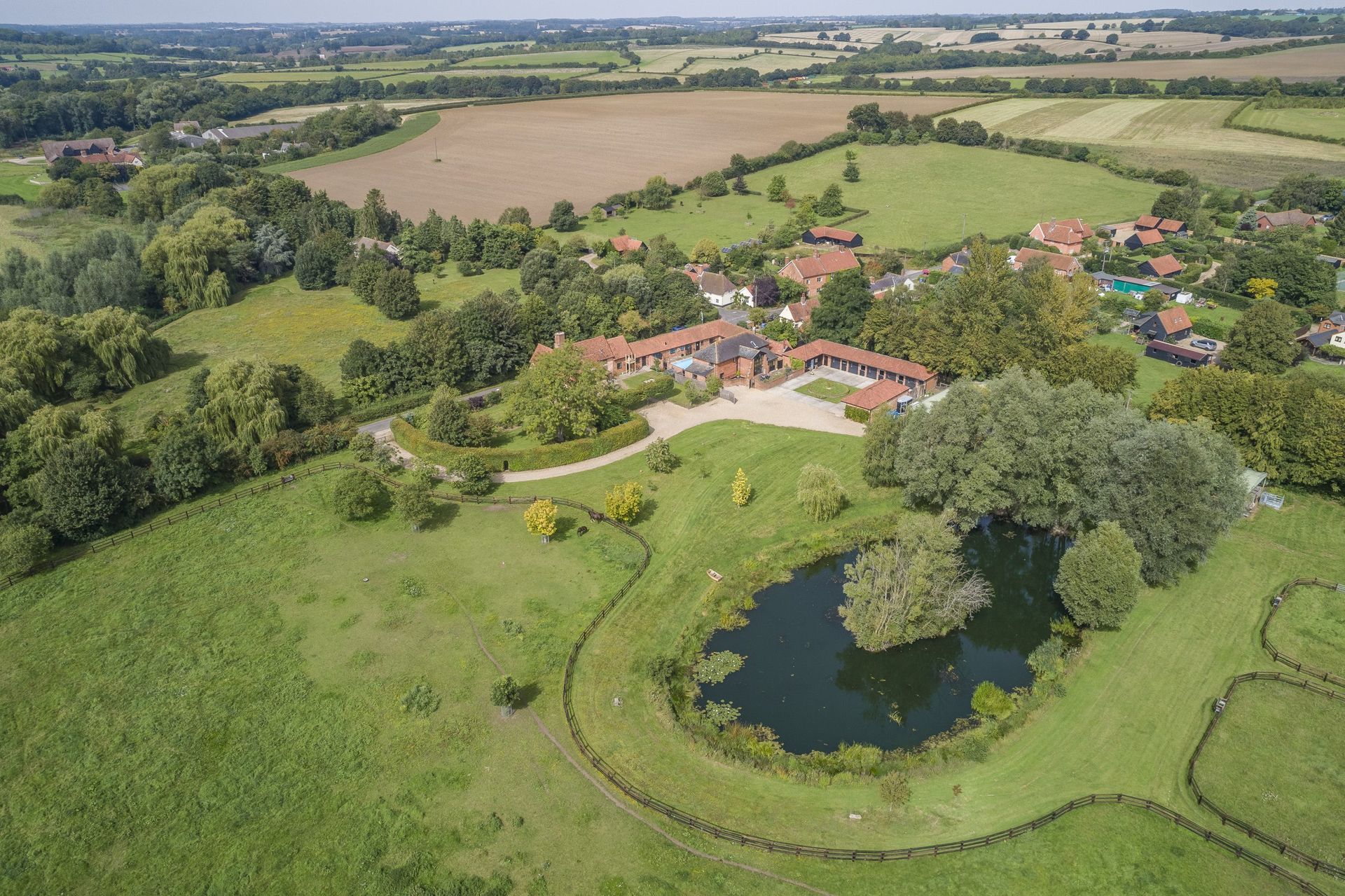 A true ‘all-rounder’ home, with Grade II-listed farmhouse and annexe ...