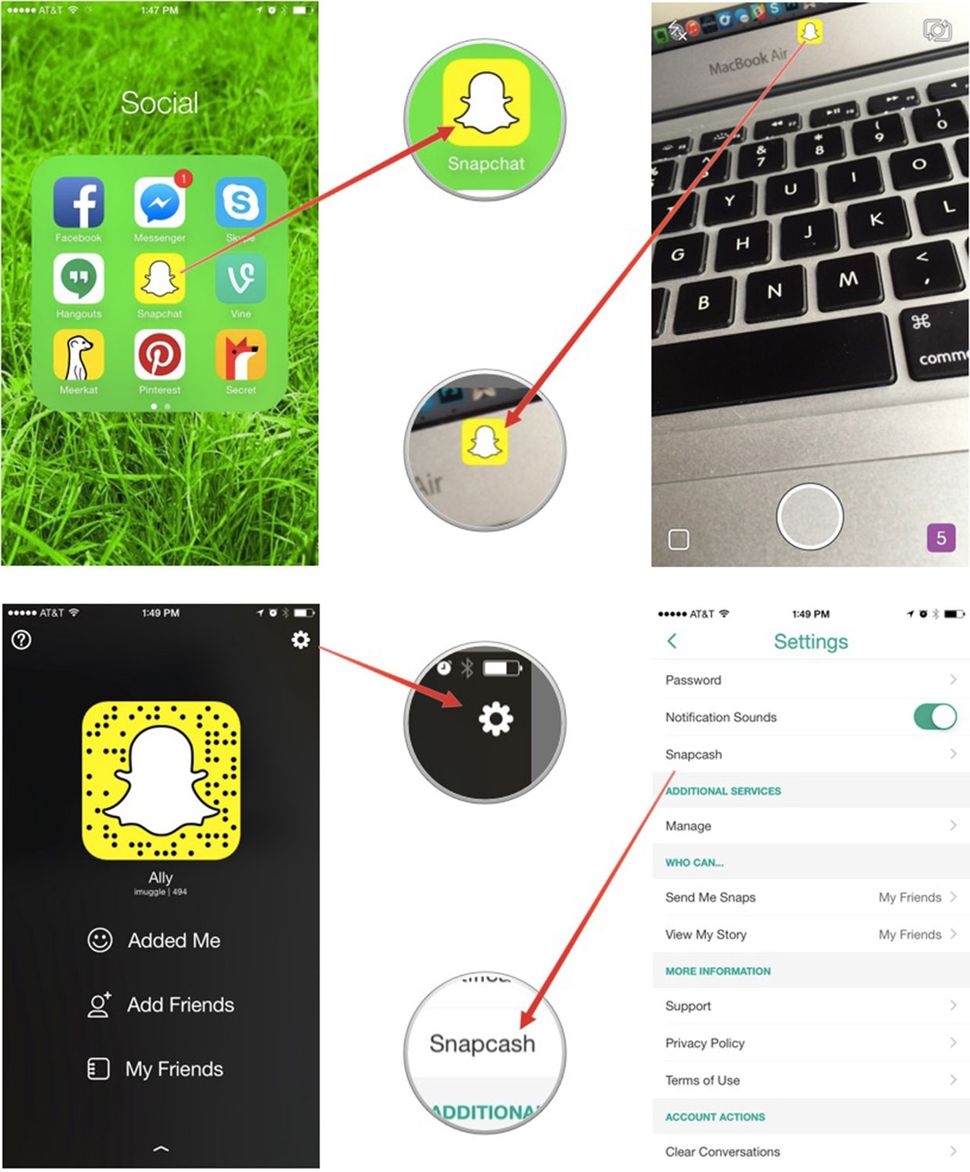 How to sign up for, send, and receive Snapcash with Snapchat | iMore