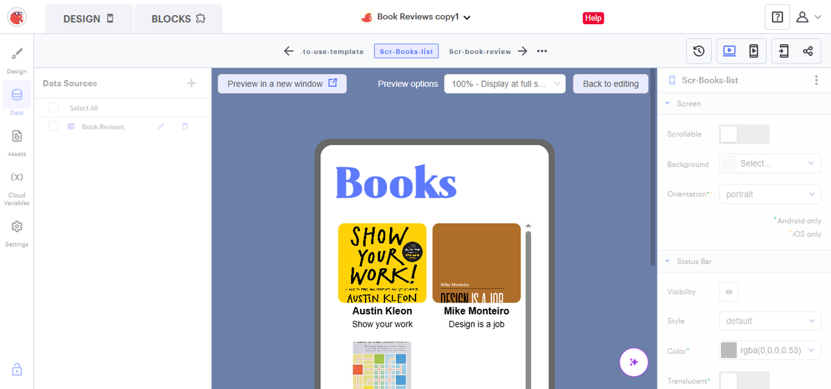 I tested Thunkable, a good point-and-click no-code app builder full of ...