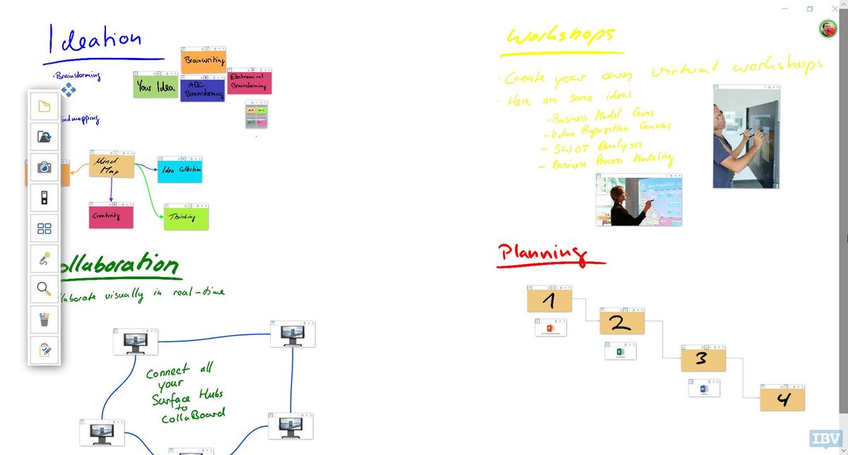 CollaBoard adds a collaborative virtual whiteboard to Windows 10 ...