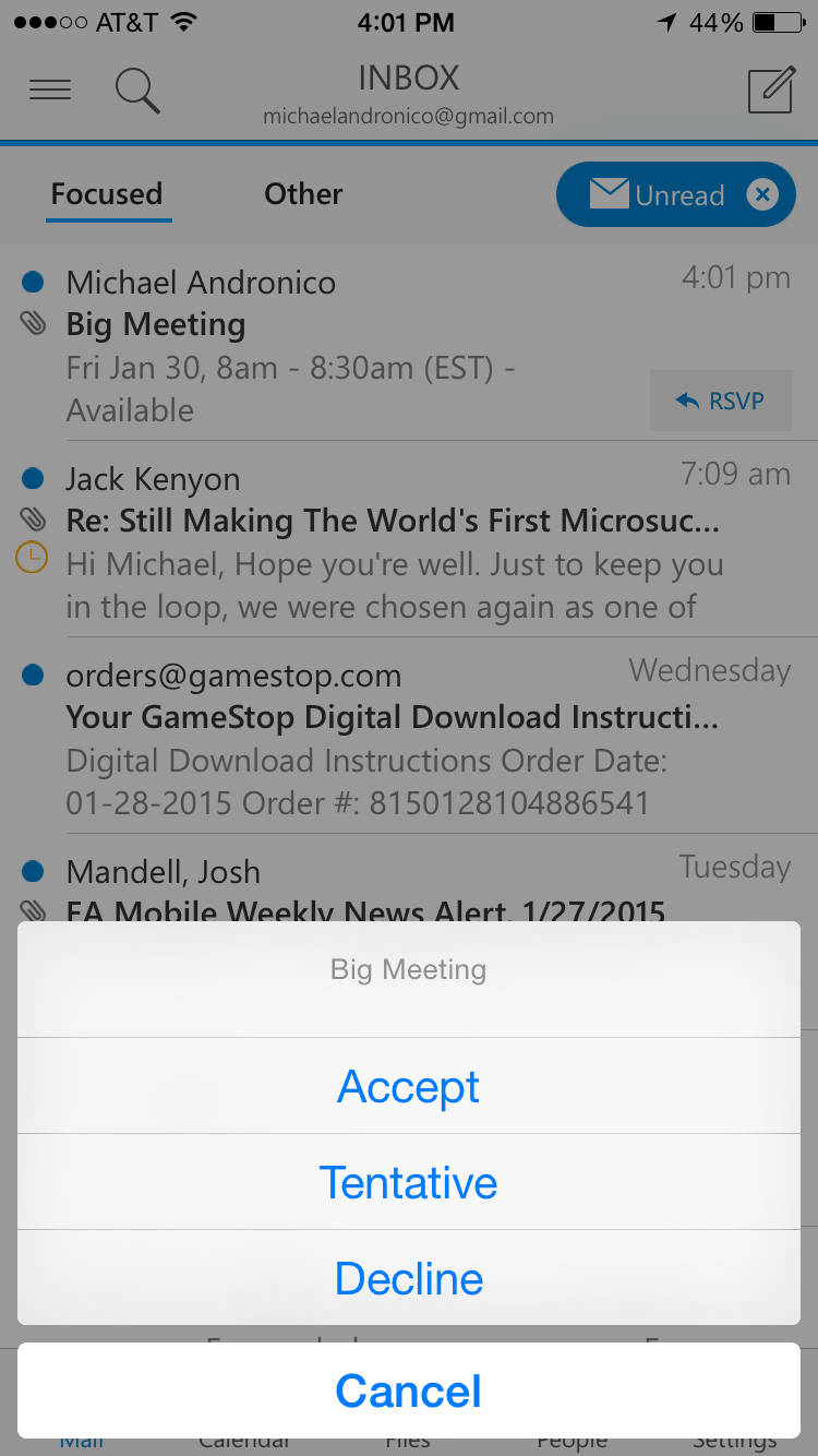 Outlook for iOS and Android Review | Tom's Guide