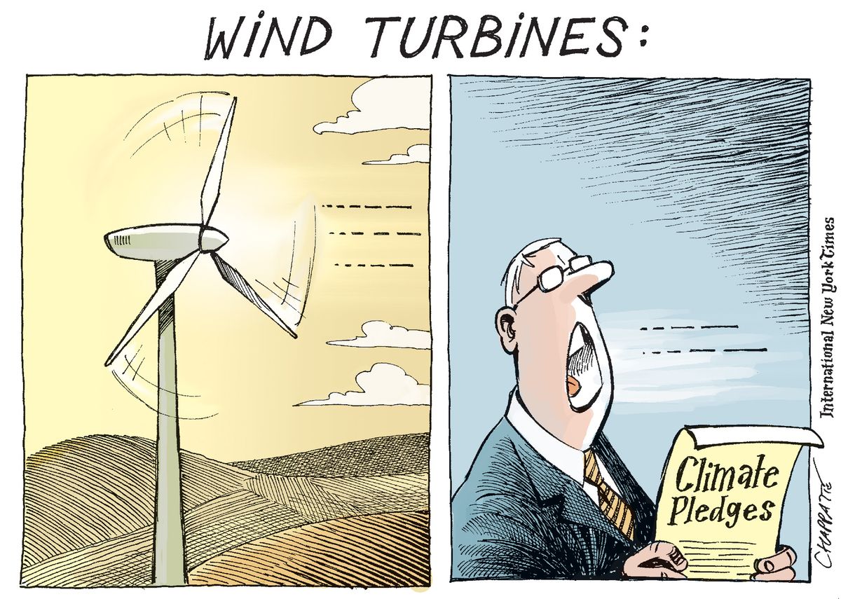 Editorial cartoon World Paris Climate Summit 2015 | The Week
