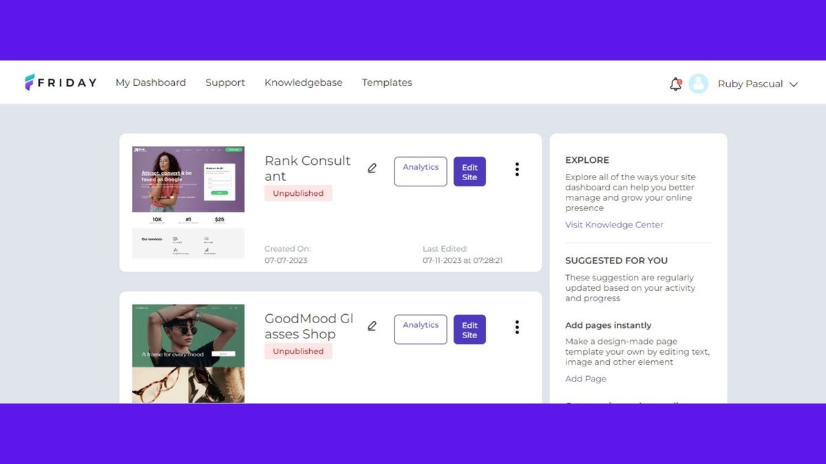 Friday website builder review 2025 | TechRadar