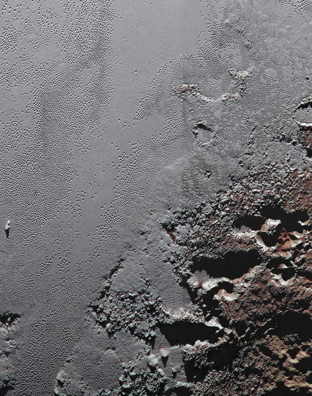 Pluto's Underworld and Icy Heart Collide in New View | Space