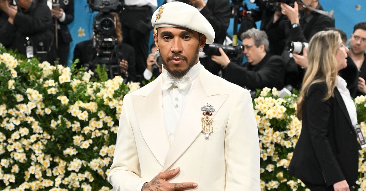 The Symbolism Behind Lewis Hamilton's 2025 Met Gala Look | Who What Wear