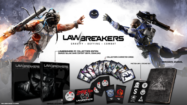 'LawBreakers' Gets Limited Edition Physical Release With Journal ...