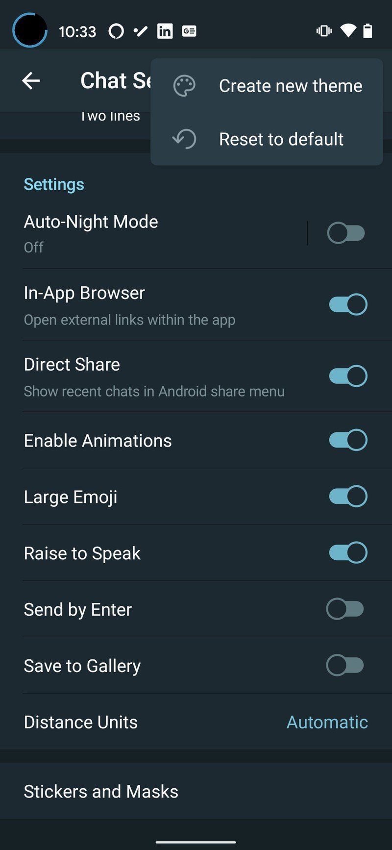 How to change your theme and chat settings in Telegram | Android Central