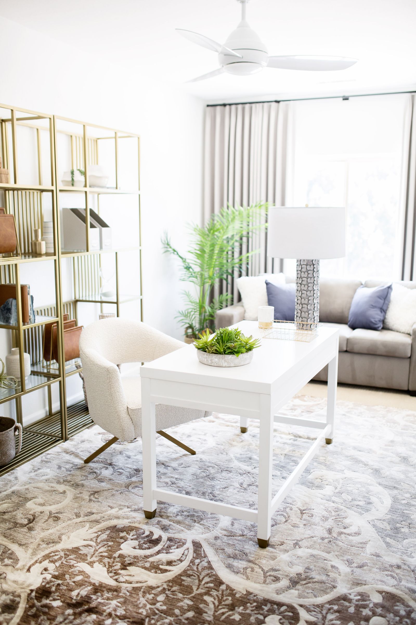 Why designers love 'couch desks' - how to work from your sofa | Livingetc