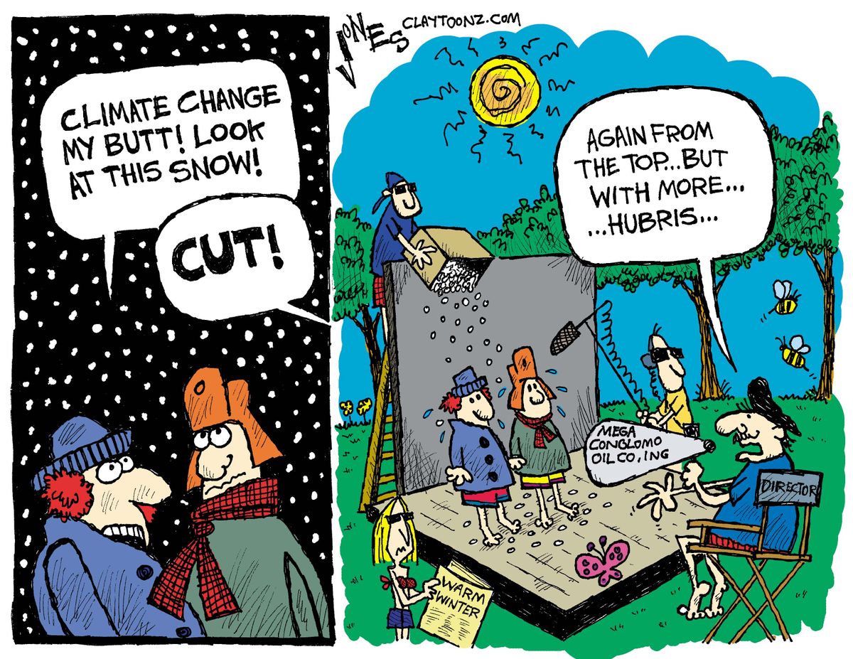 Editorial cartoon World environment Climate Change | The Week