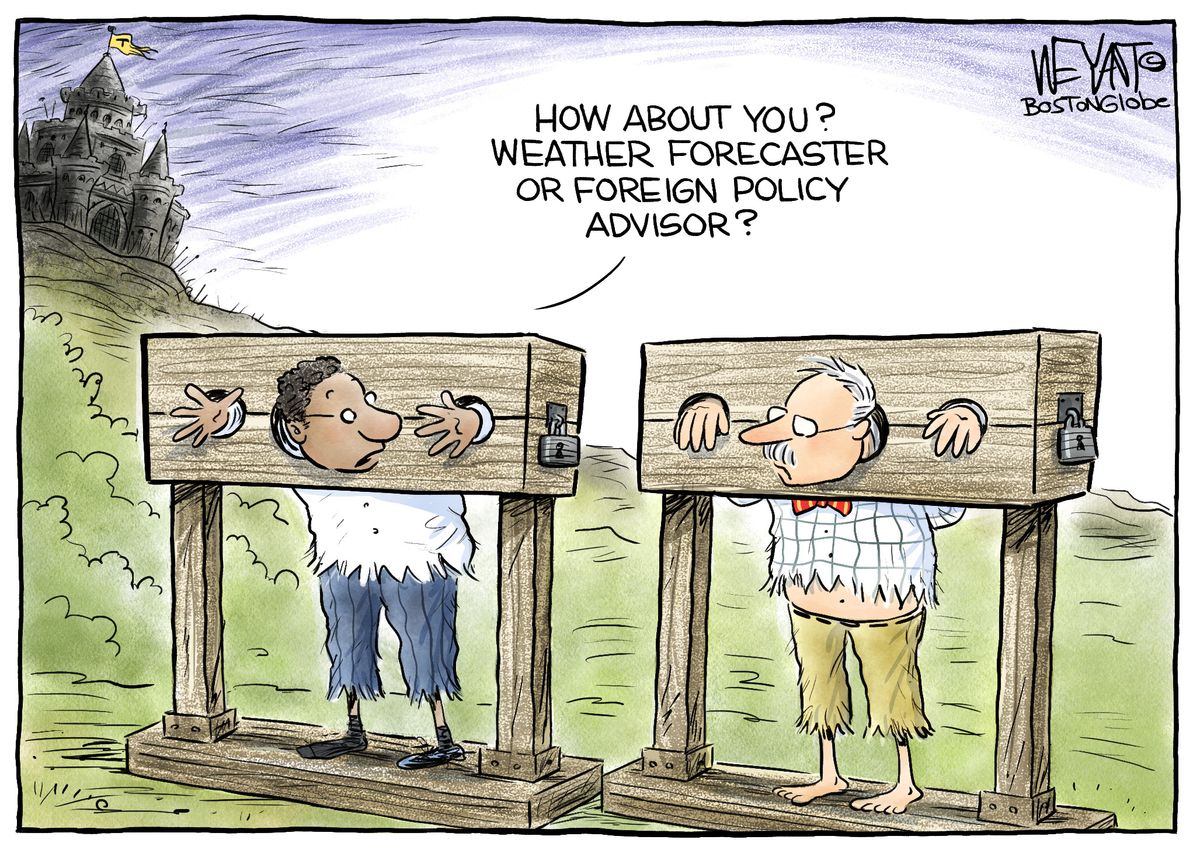 Political Cartoon U.S. Trump NOAA foreign policy | The Week