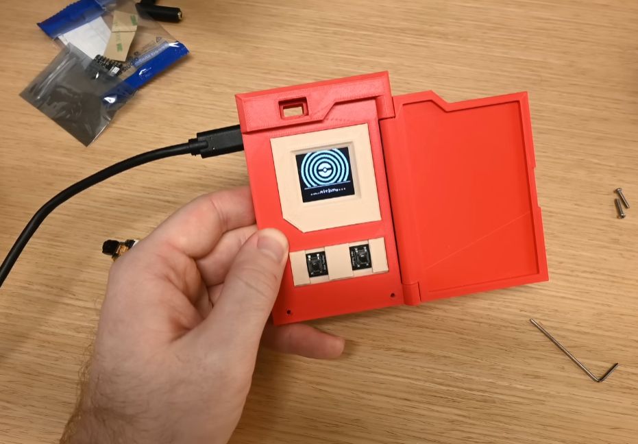 This functional 3D-printed Pokédex uses Chat GPT to identify Pokémon ...