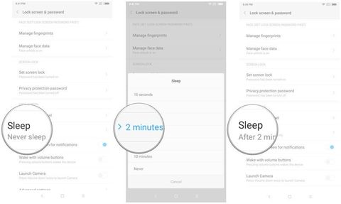 How to change the screen timeout option in MIUI | Android Central