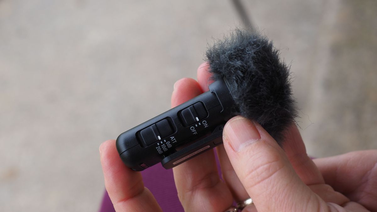 Sony ECM-W3 Wireless Mic review | Digital Camera World