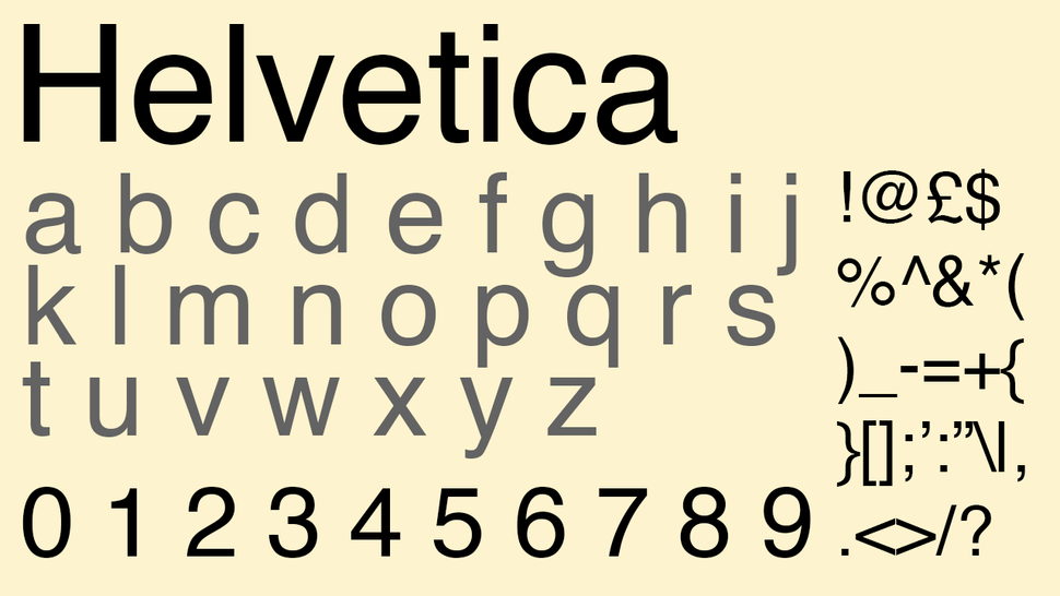 13 of the most iconic typefaces ever made – from Neue Haas Grotesk to ...