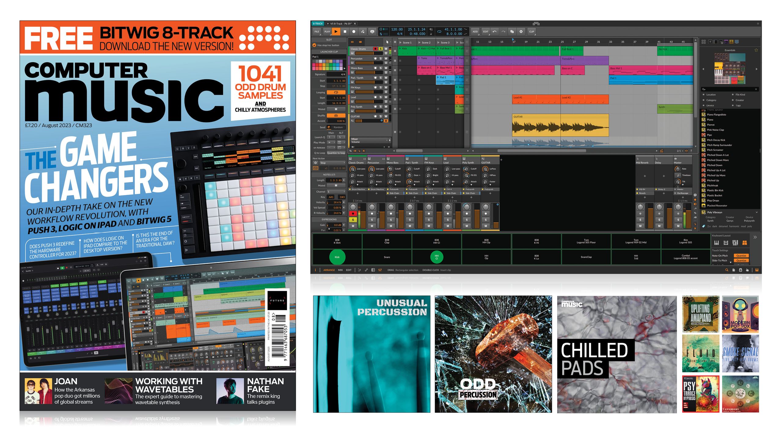 Computer Music 323 August 2023: free downloads | MusicRadar