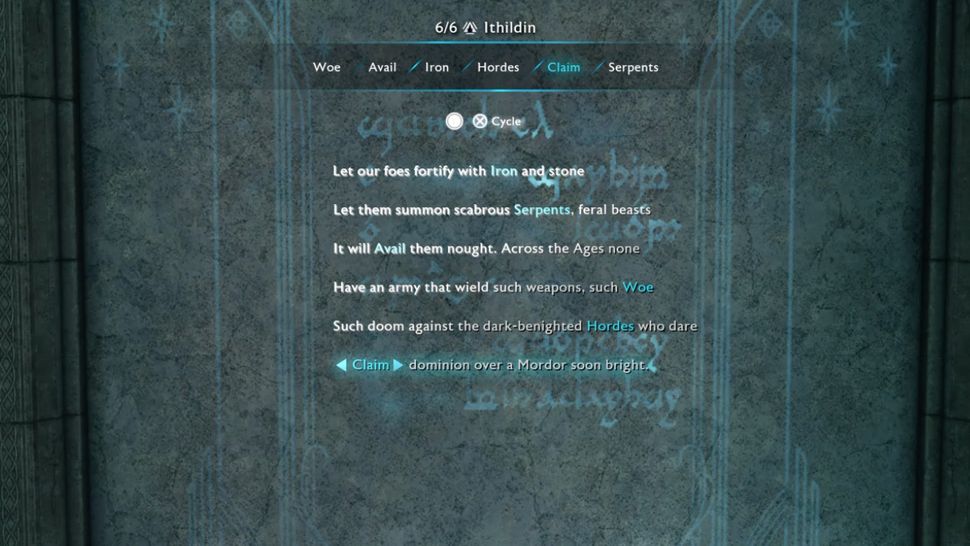 Middle-earth: Shadow of War: What's behind the Ithildin doors, and how ...