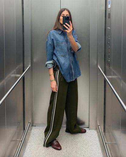 PSA: Fashion People Are Making Track Pants Cool Again | Who What Wear