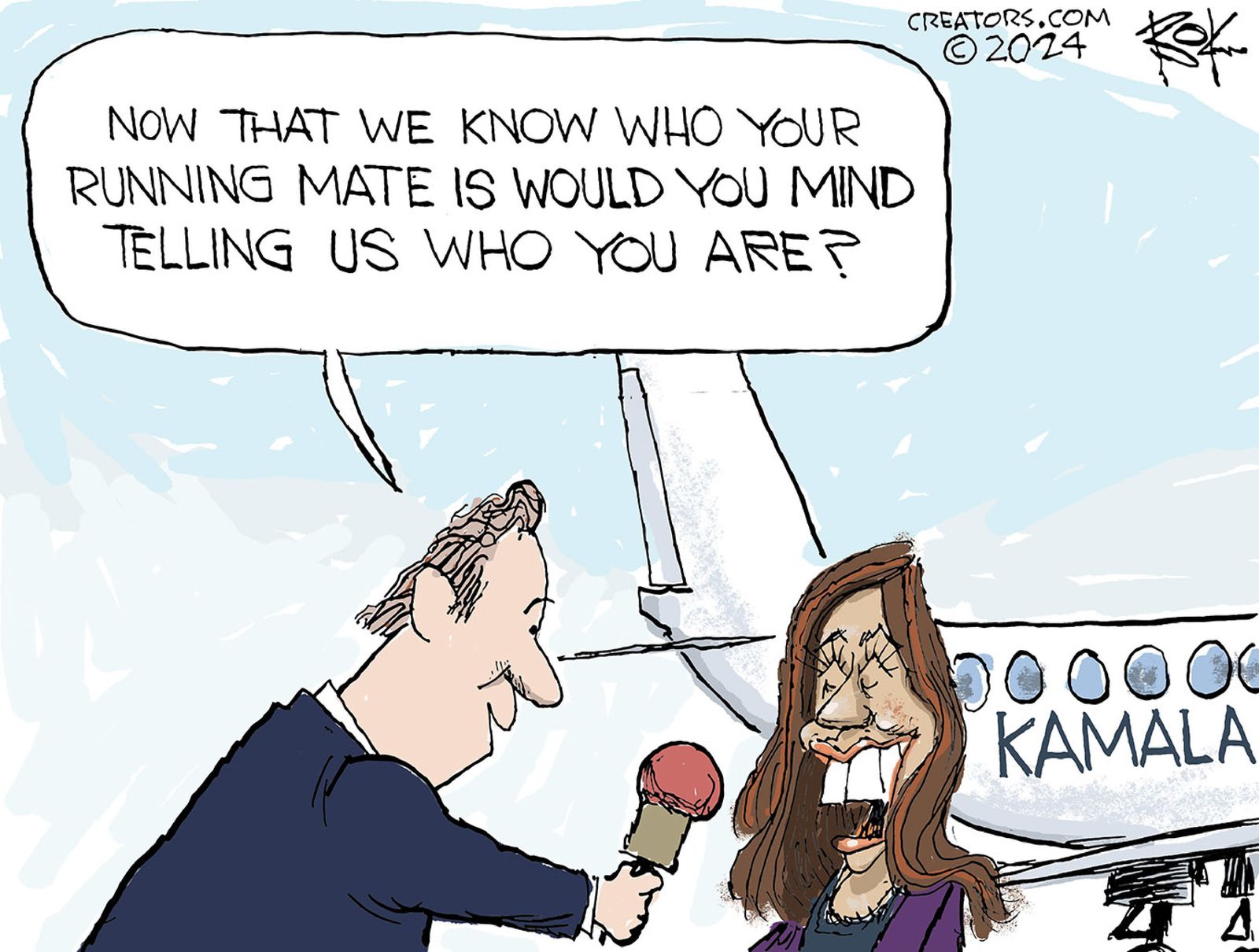 Today's political cartoons - August 12, 2024 | The Week