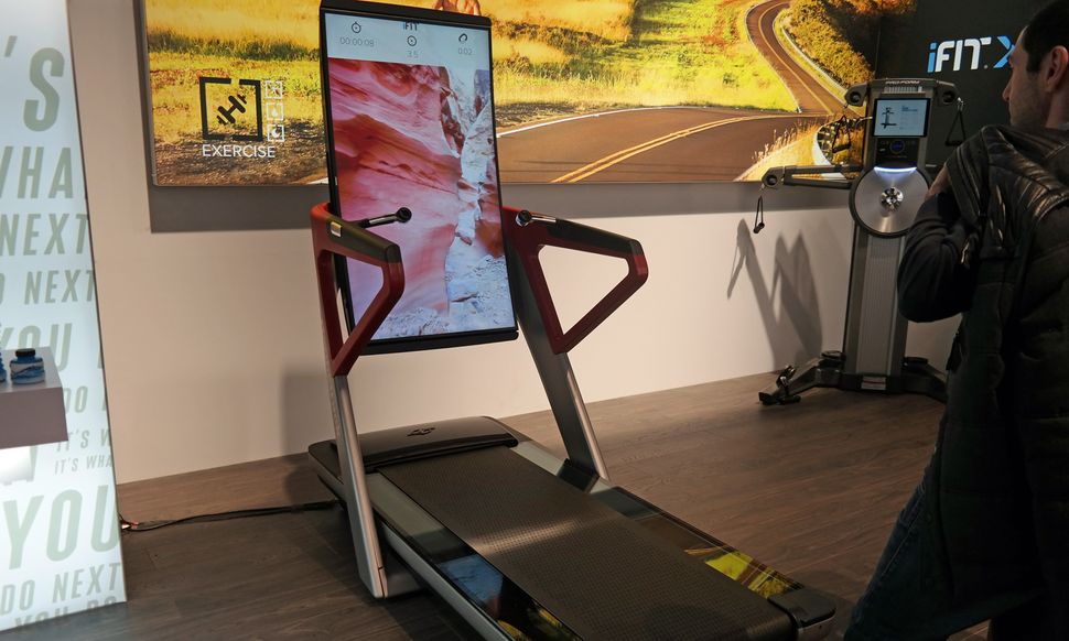 iFit Treadmill's Giant OLED Screen Lets You Run Anywhere | Tom's Guide