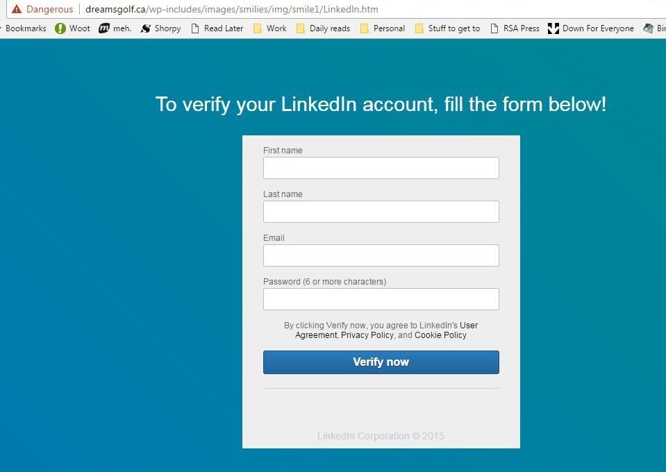 'Dear Valid LinkedIn User': Don't Fall for This Phishing Scam | Tom's Guide