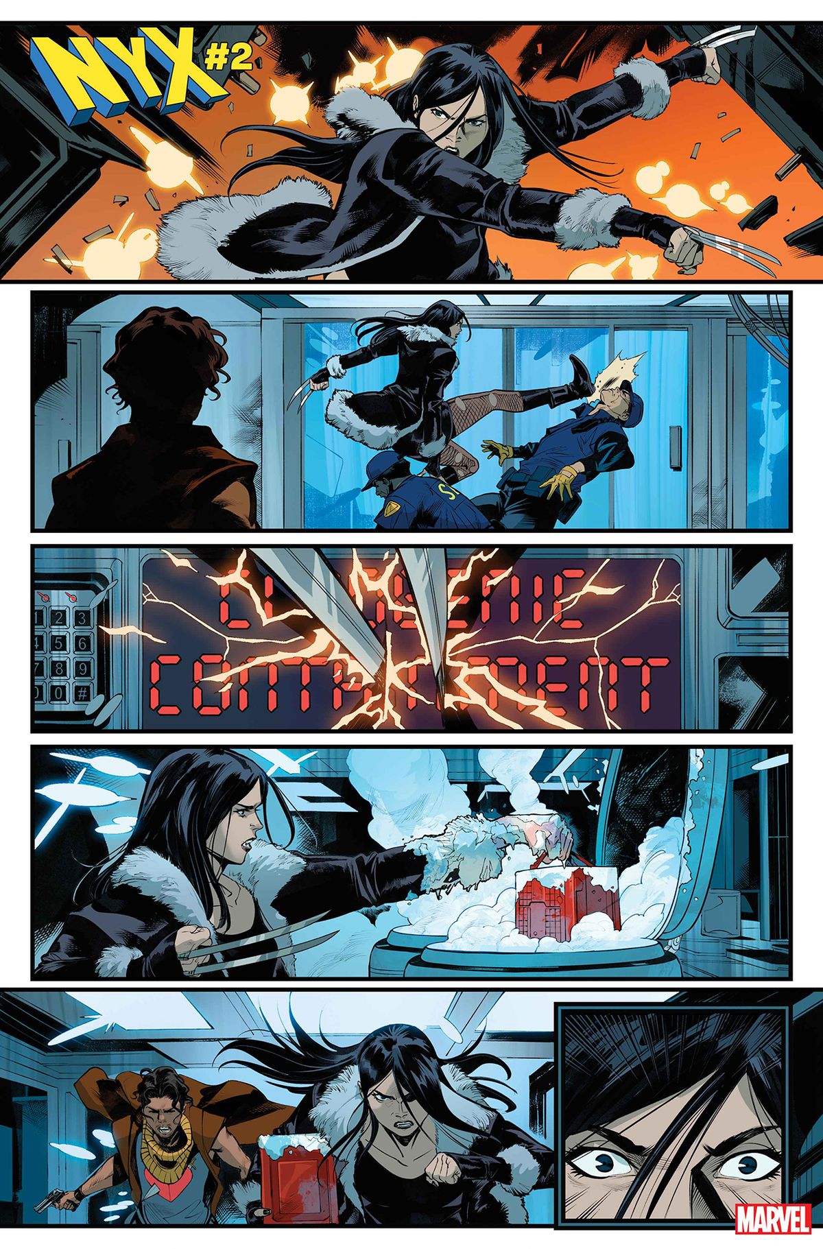 Deadpool and Wolverine's Laura Kinney gets her claws bloody in NYX #2 ...