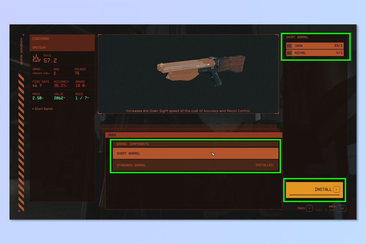 How to modify weapons in Starfield | Tom's Guide