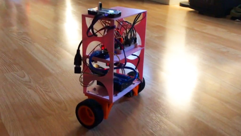 This Raspberry Pi Remote-Control Robot Keeps Itself Upright | Tom's ...