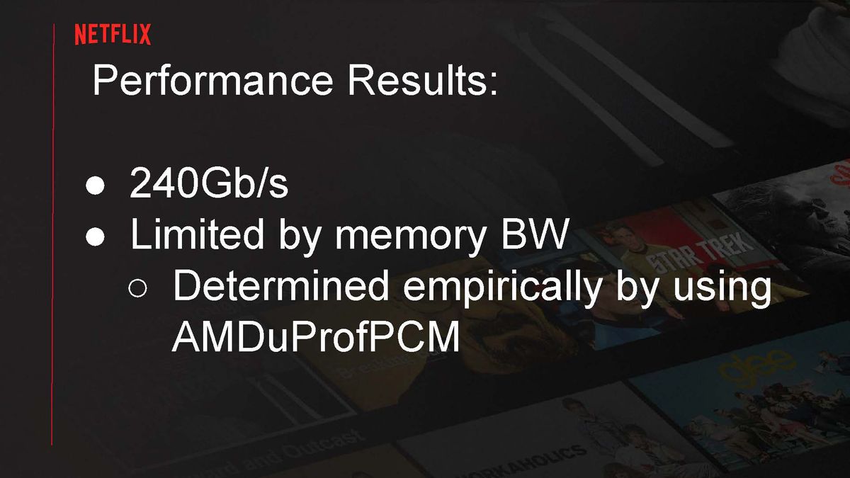 AMD's EPYC CPUs Push Netflix Server Bandwidth To 400 Gbps | Tom's Hardware