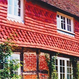 Vertically hung tiling | Real Homes