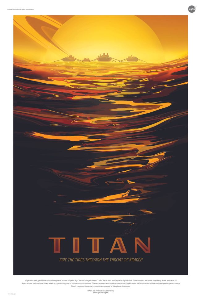 14 Awesome Space Tourism Travel Posters from NASA (Gallery) | Space