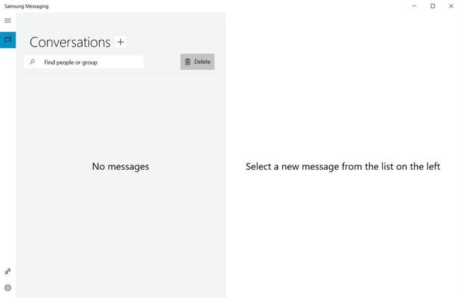 This new app from Samsung lets you send and receive texts from your ...