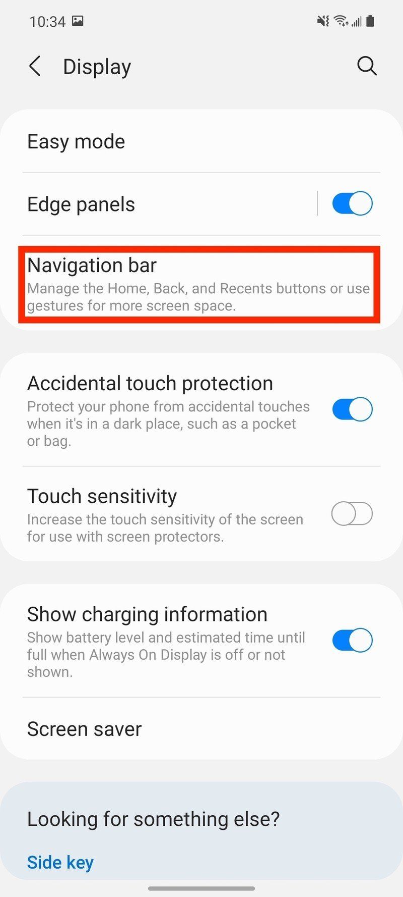 How to activate & change navigation gestures on Samsung Galaxy phone ...