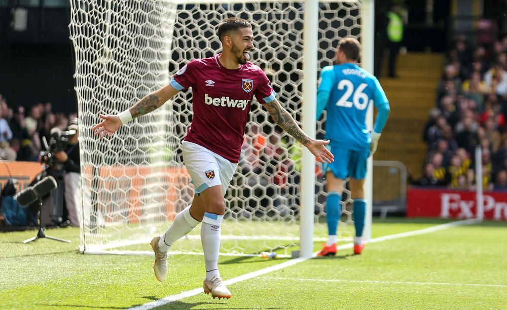 West Ham secure top-half finish with final day win at 10-man Watford ...