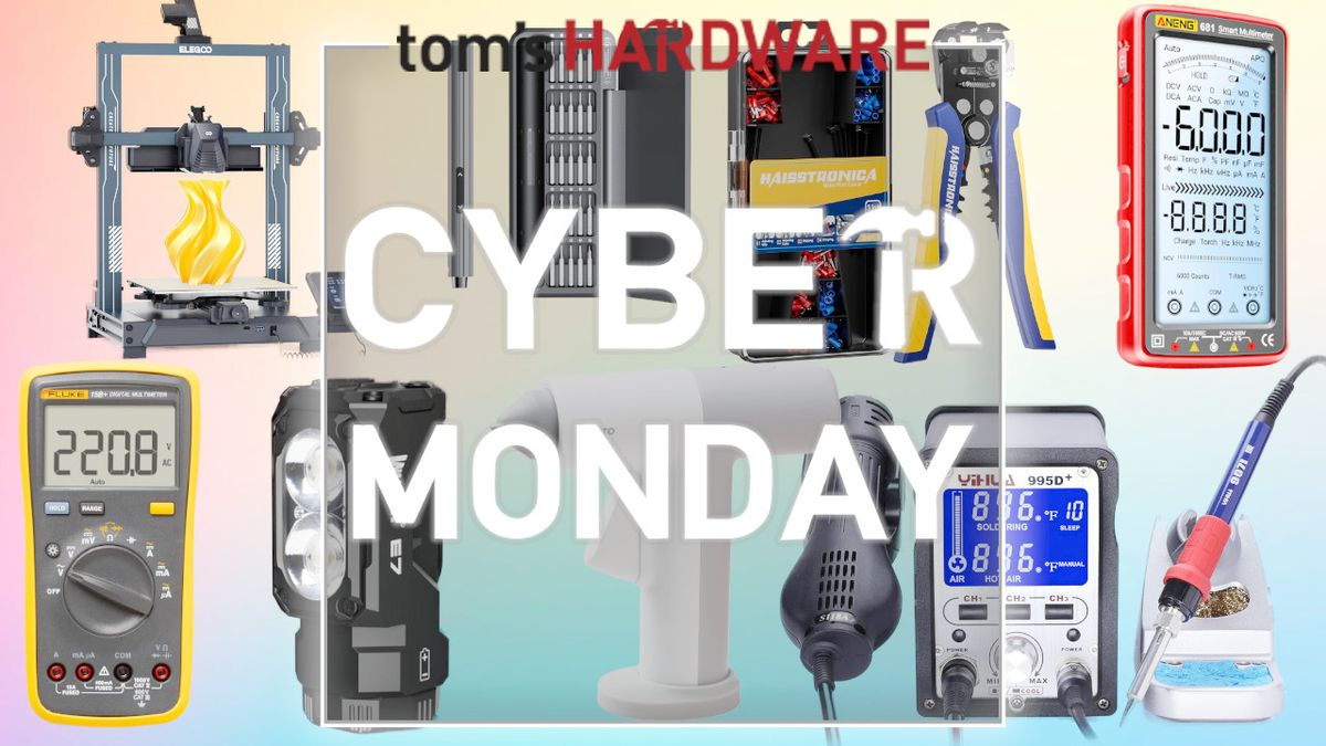 These are the best Cyber Monday deals on maker tools | Tom's Hardware