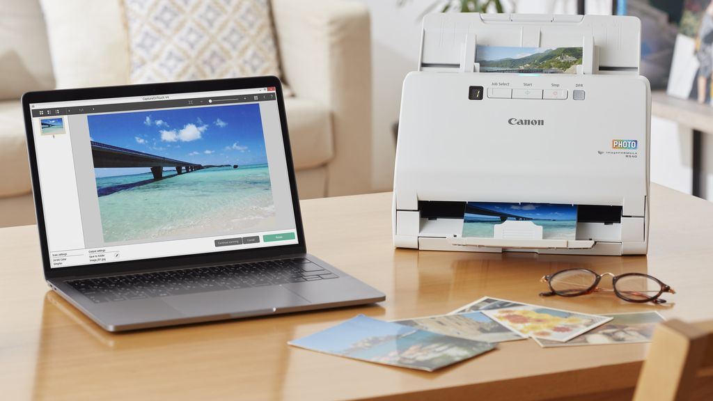 Canon imageFormula RS40 scans your old photo prints in a snap ...