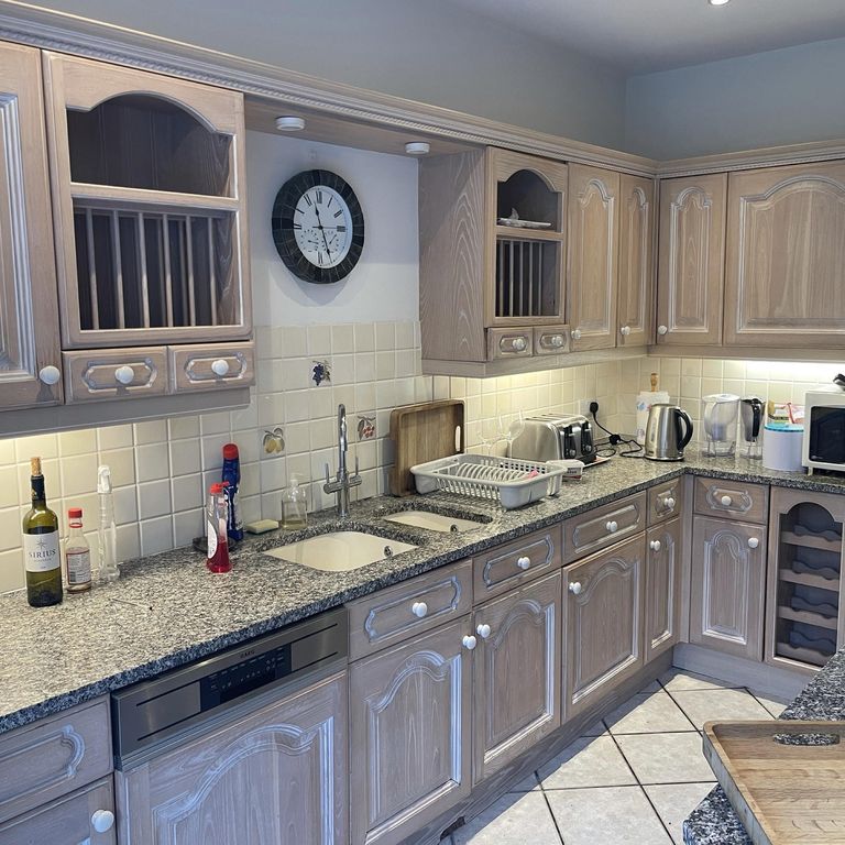 Three dull and dated rooms were turned into a dreamy kitchen | Ideal Home